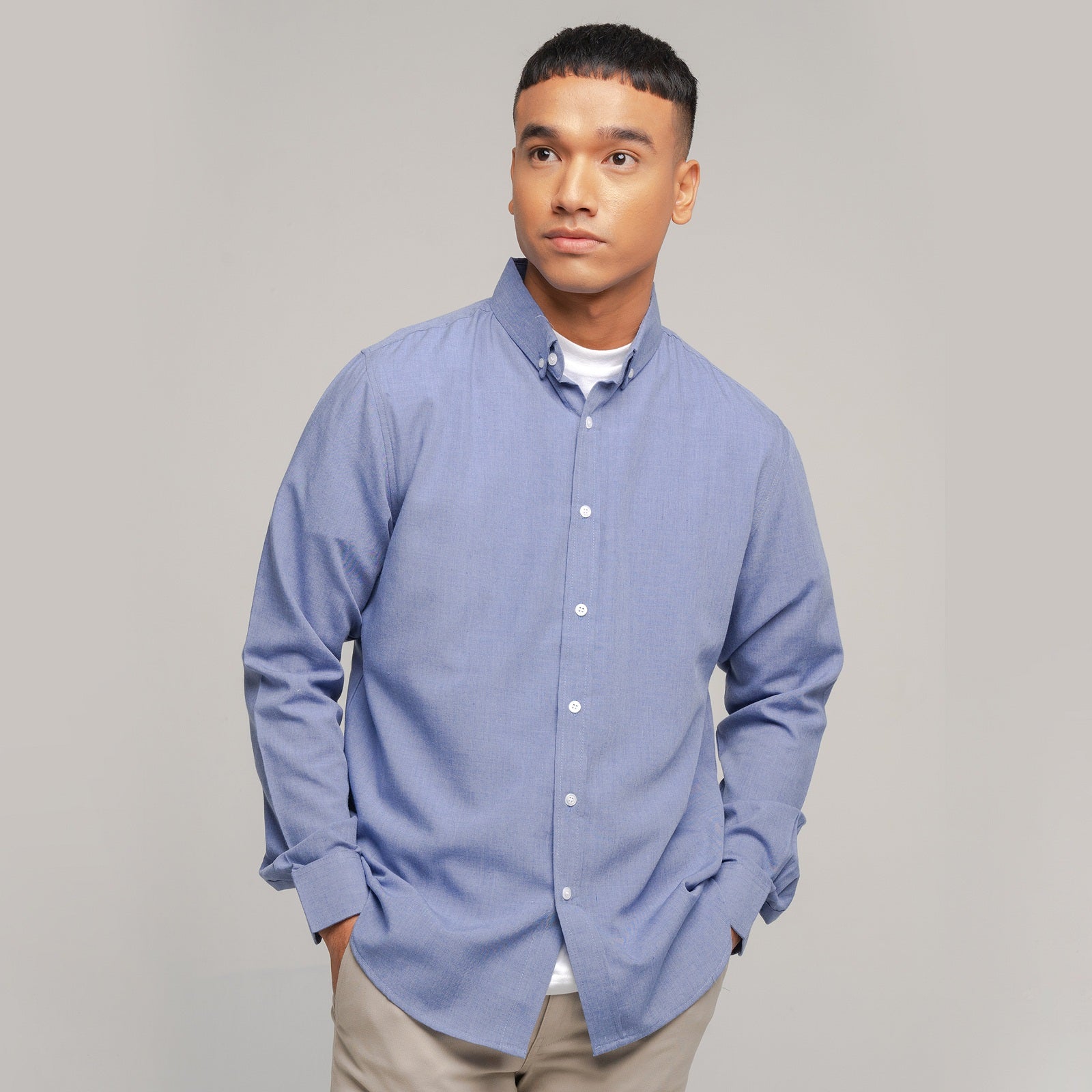 Nova Basic Shirt Navy – orcaessential