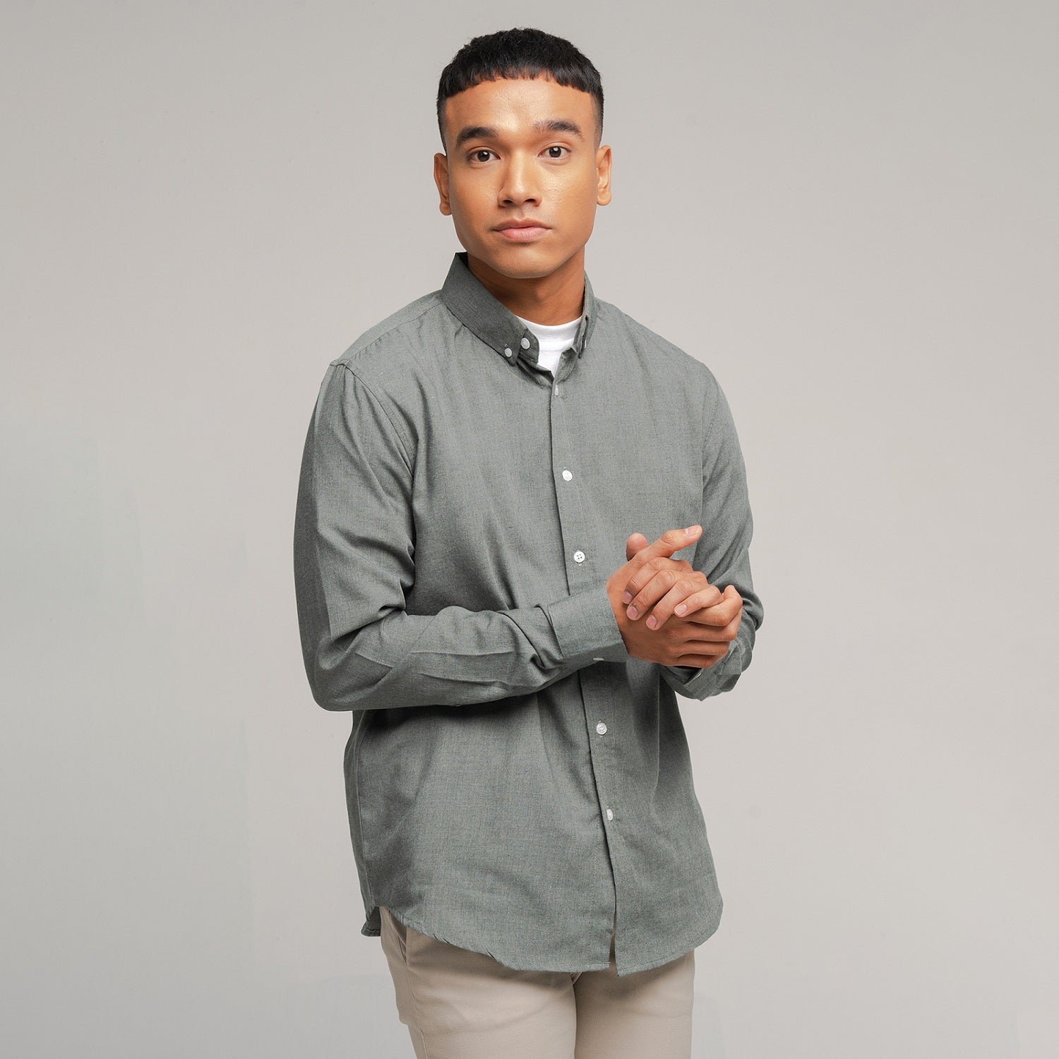Nova Basic Shirt Army – orcaessential